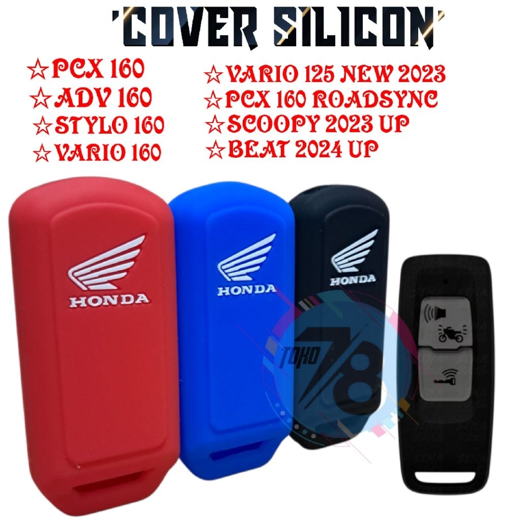 Jual Cover silicon remote Honda Stylo 160 PCX 160 ADV 160 Vario 160 ...