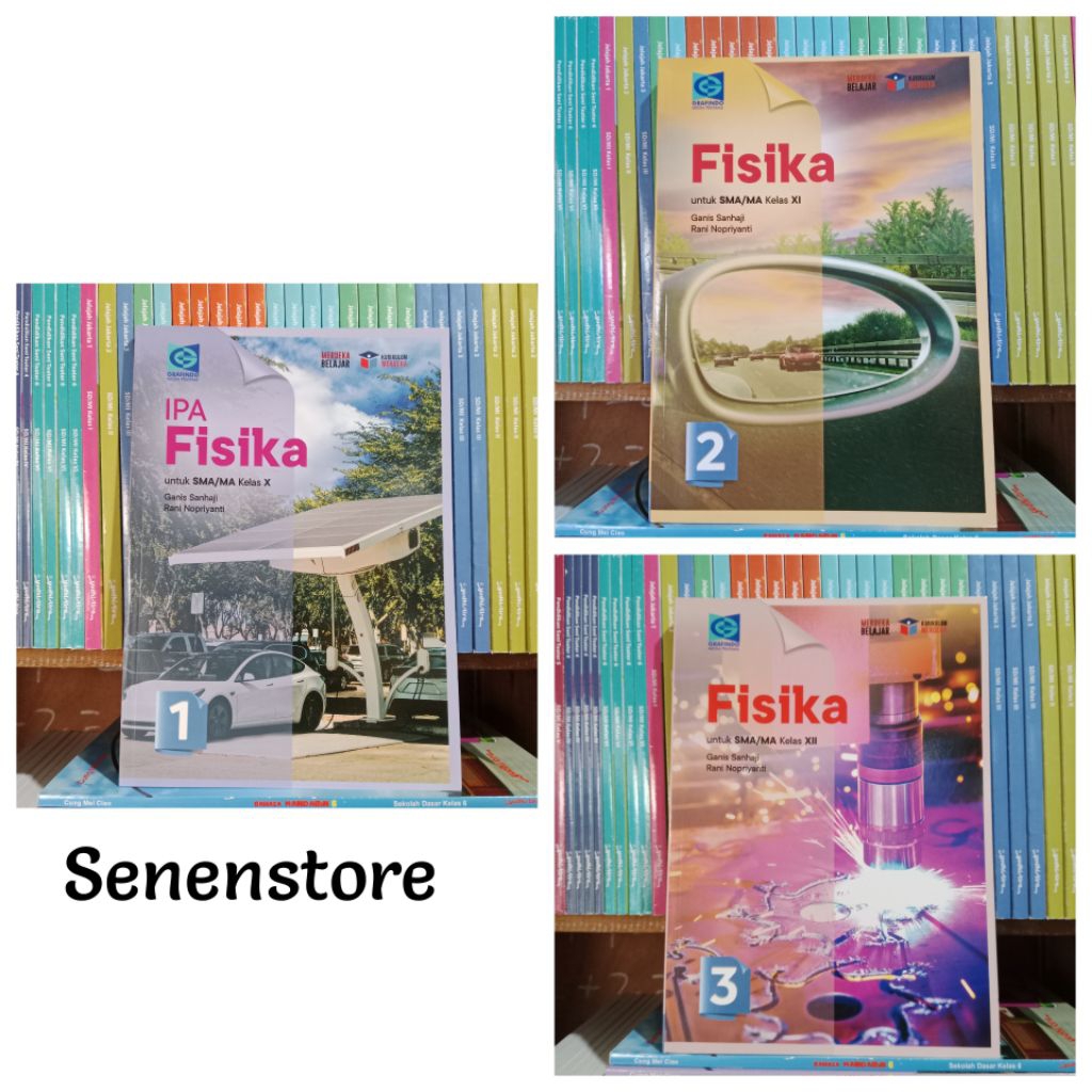 Jual Buku IPA FISIKA Kelas 10/X 11/XI 12/XII SMA Kurikulum Merdeka Revisi 2025 GRAFINDO | Shopee ...