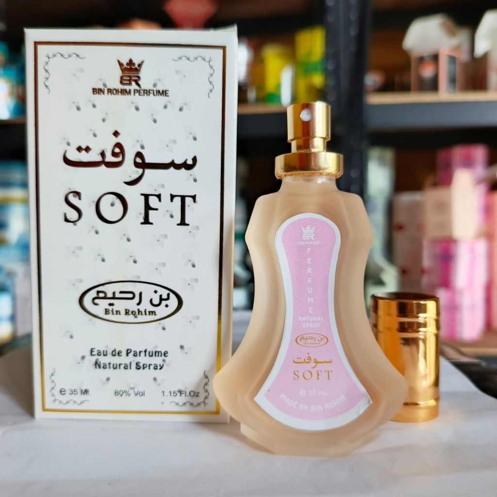 Jual PARFUM SPRAY SOFT 35ML BIN ROHIM PERFUMES | Shopee Indonesia