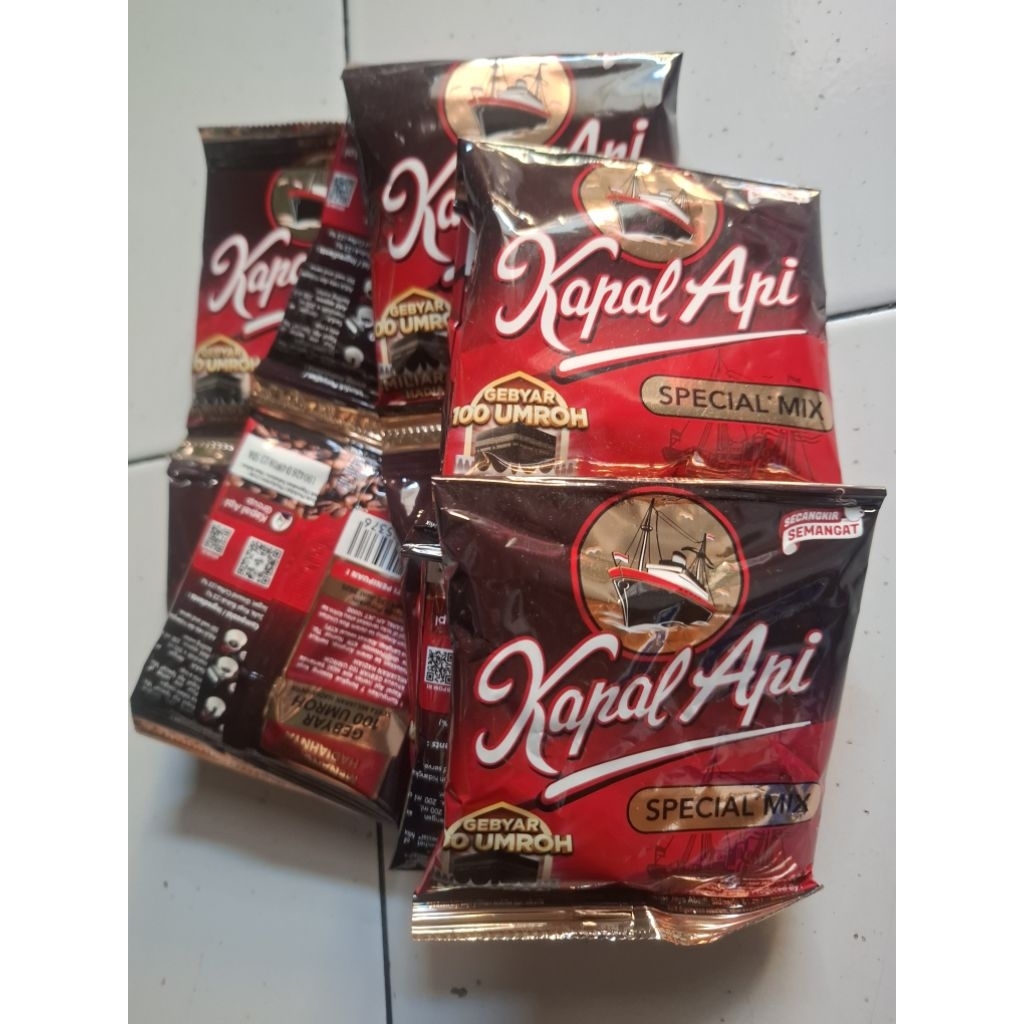 Jual kapal api special mix renteng isi 1 sachet 5 sachet | Shopee Indonesia