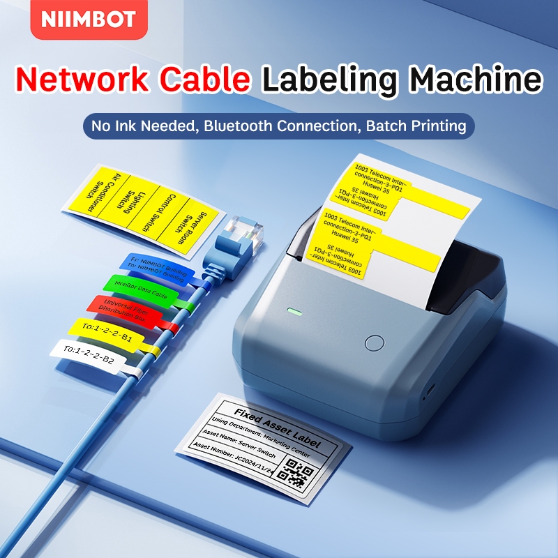 Jual NIIMBOT B31 Printer Label Termal untuk Kabel dan Perangkat, Ukuran ...