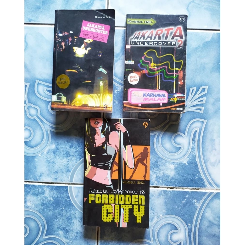 Jual Original Set Lengkap Jakarta Undercover Jilid 1 2 3 (Sex in The ...