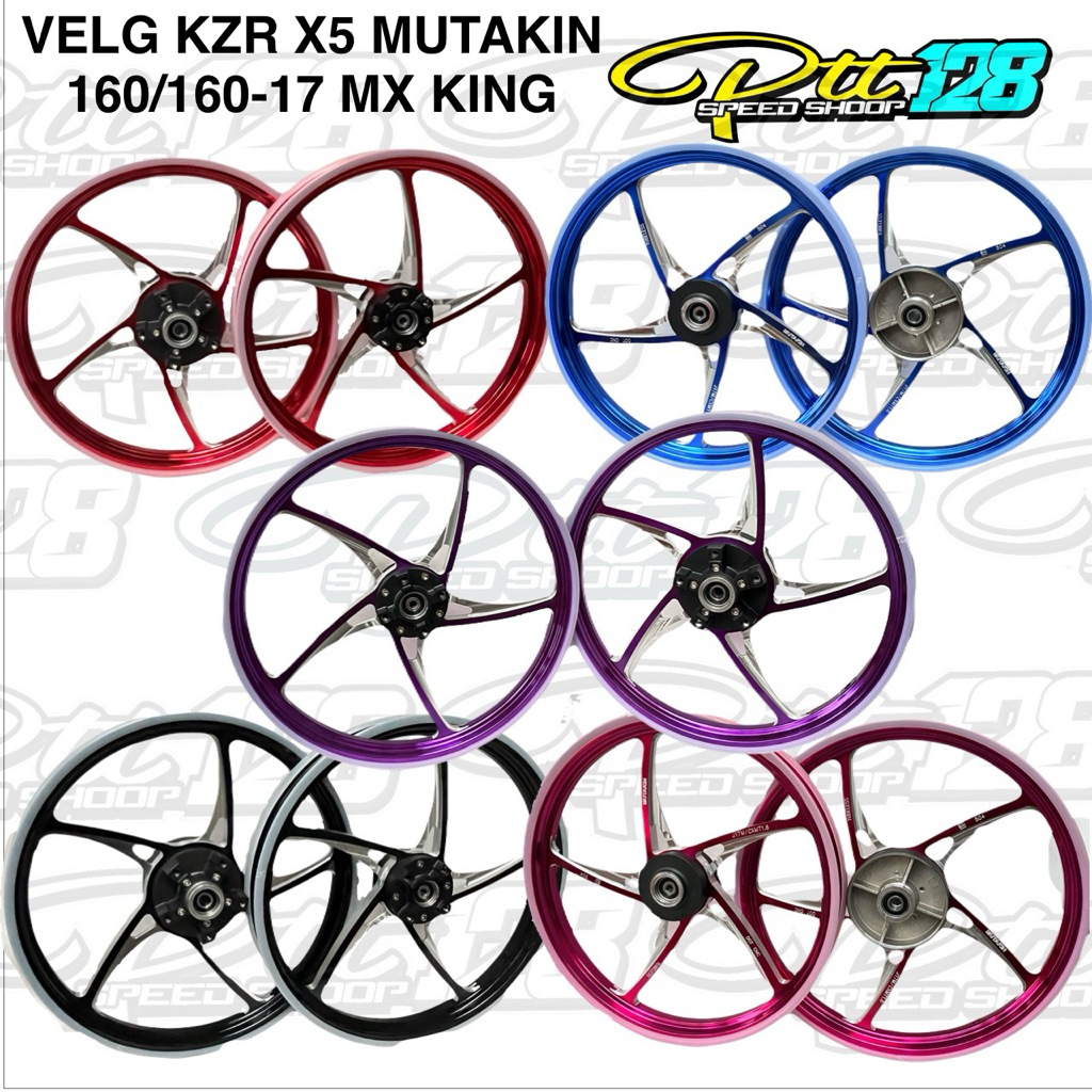 Jual VELG MUTAKIN KZR X5 ALLOY PELEK MUTAKIN PNP MXKING DOUBLE DISC ...