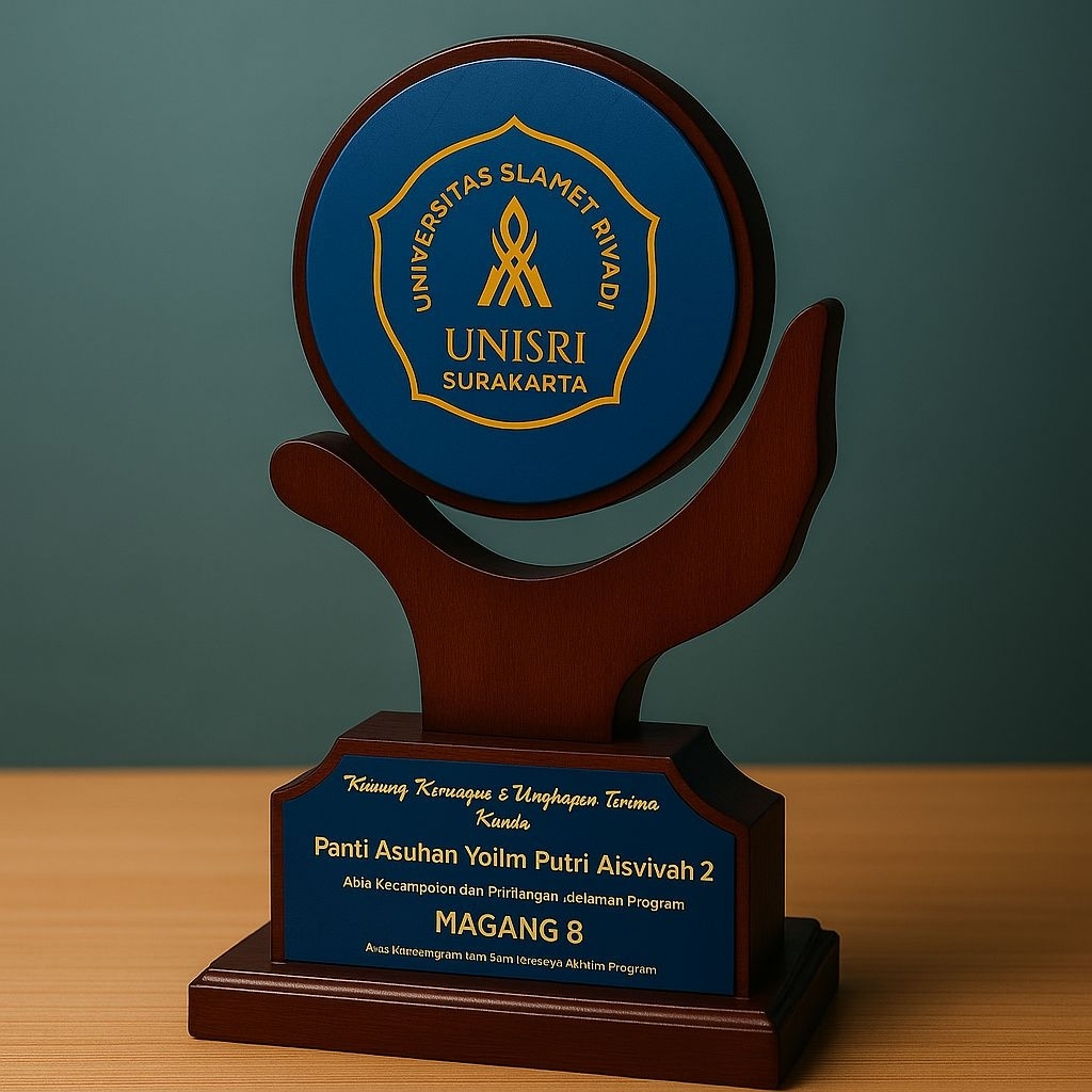 Jual Vandel Kayu Kenang-Kenangan, Vandel Perpisahan Sekolah, Vandel ...