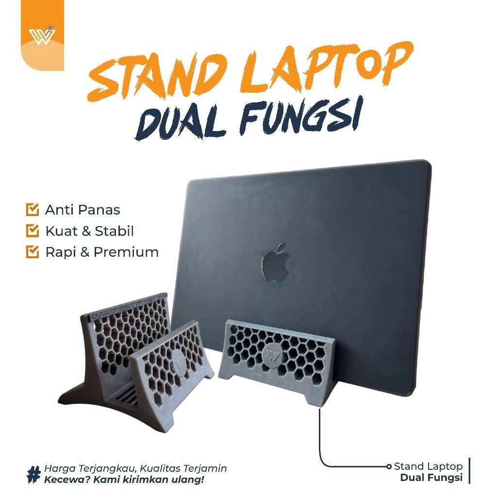 Jual Stand Laptop Dual Fungsi – Dudukan Laptop Hemat Tempat & Anti ...