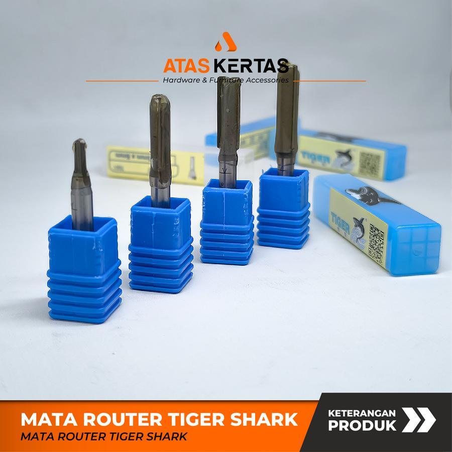 Jual Mata Router Profil Kayu TIGER trimmer serba guna - straight bit ...