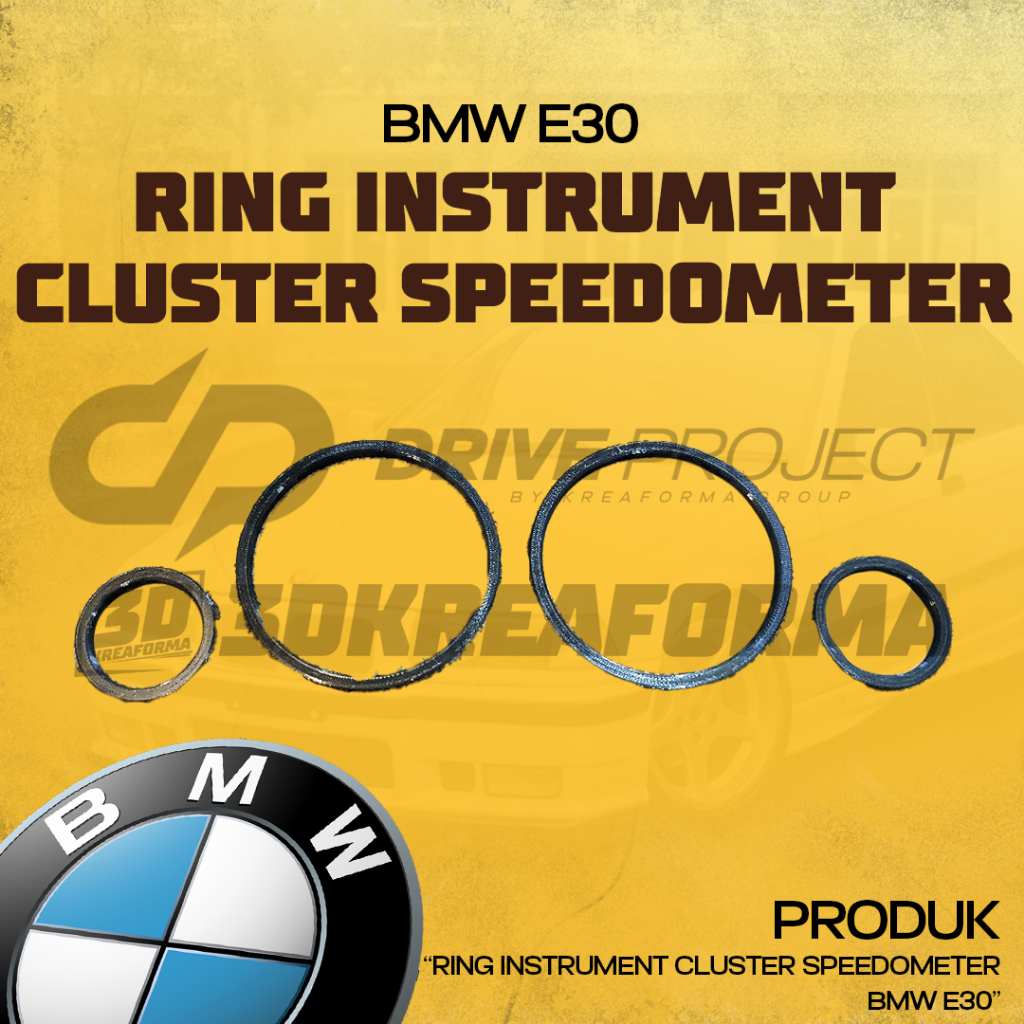 Jual BMW E30 Ring Instrument Cluster Speedometer | Shopee Indonesia