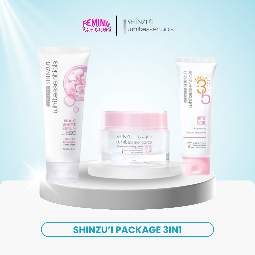 Jual Shinzui Whitessentials Basic Essential Skincare Package ...