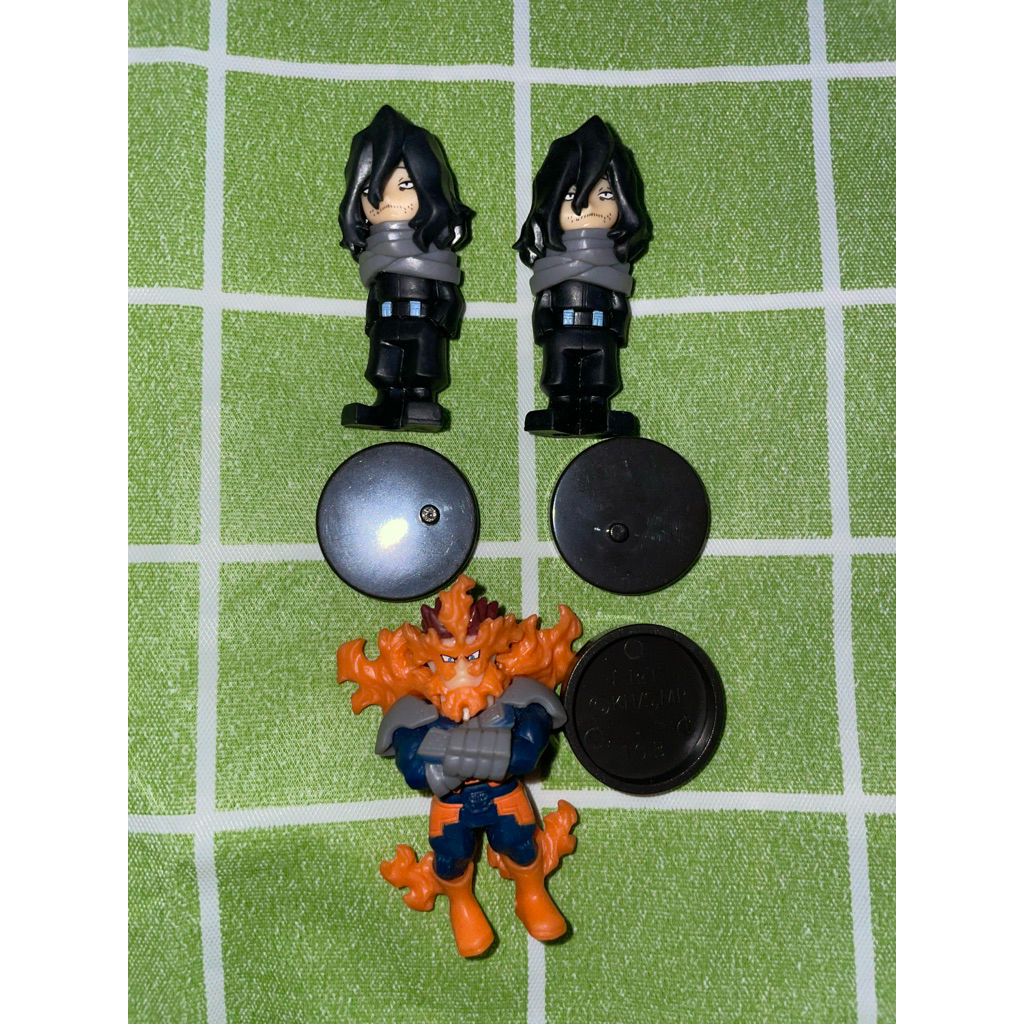Jual gacha figure mini aizawa shouta eraserhead gashapon enji todoroki ...