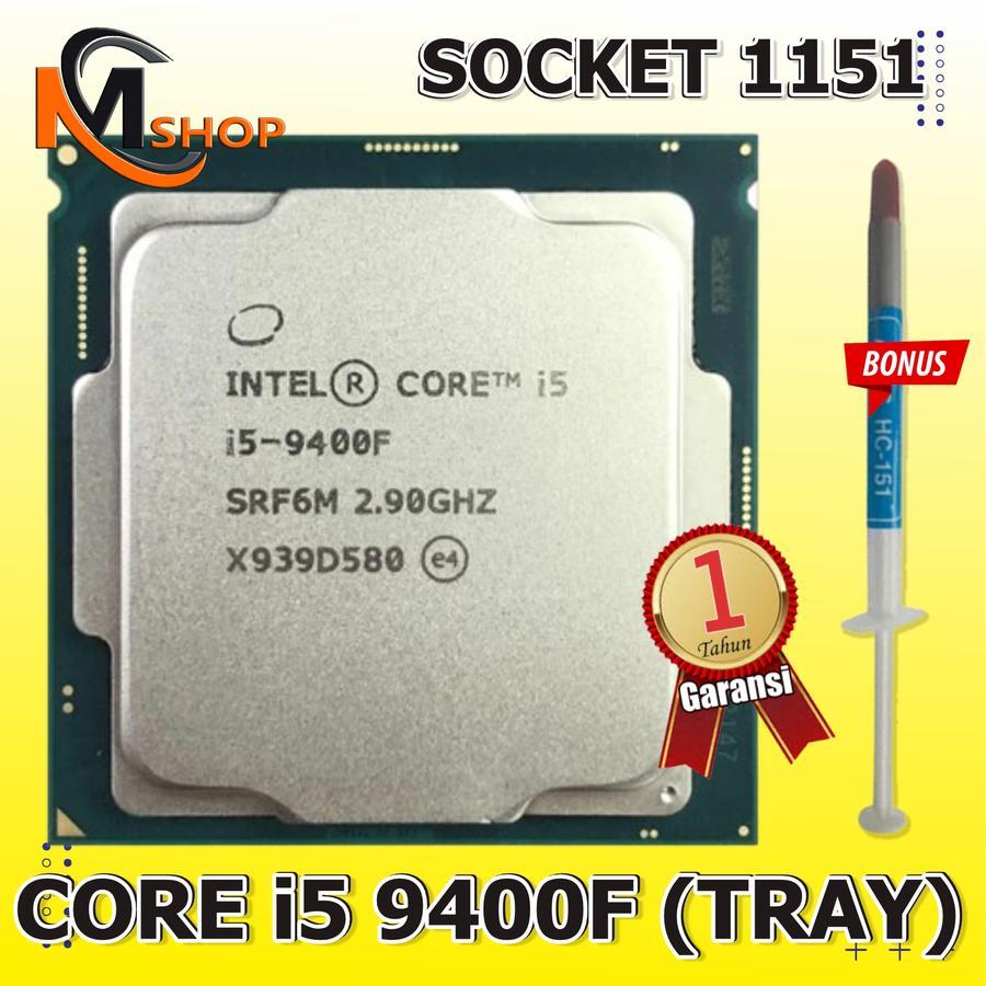 Jual Processor Prosesor Intel Socket LGA 1151 Core i5 9400F Coffe Lake Gen 9 | Shopee Indonesia