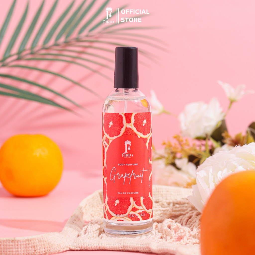 Jual Firda Parfume Body Mist | Grapefruit 100ML | Parfume Unisex Bunga ...