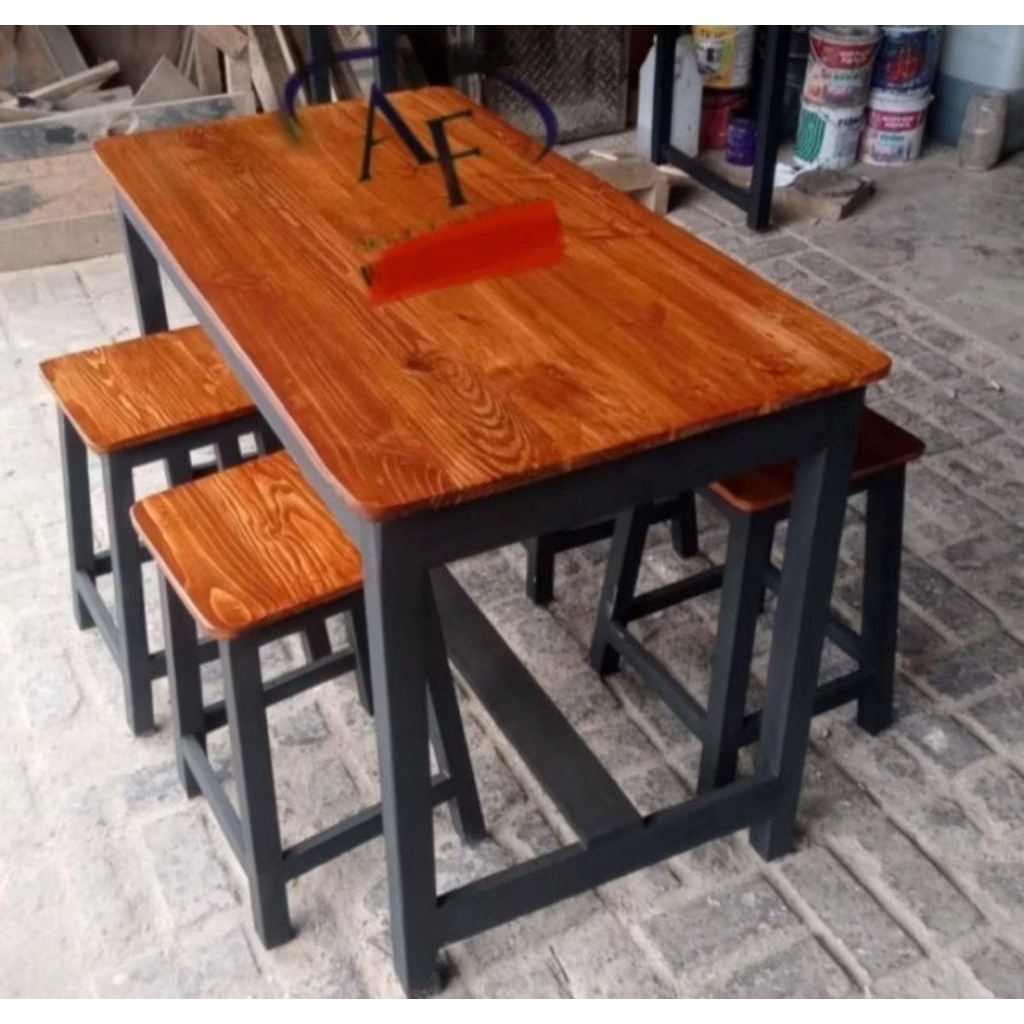 Jual JTR meja makan set cafe resto luar kota | Shopee Indonesia
