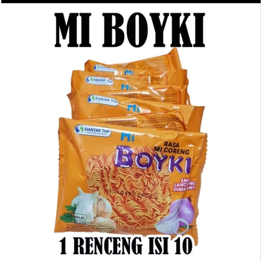 Jual MI BOIKY makanan jadul isi 5pcs/10pcs | Shopee Indonesia