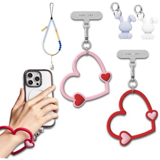 Jual Casetify Phone Accessories Hand Grip / Handphone Charm / Strap ...