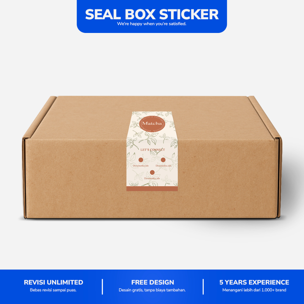 Jual Sticker Seal Box Custom FREE DESIGN | Stiker Segel Box Hampers ...