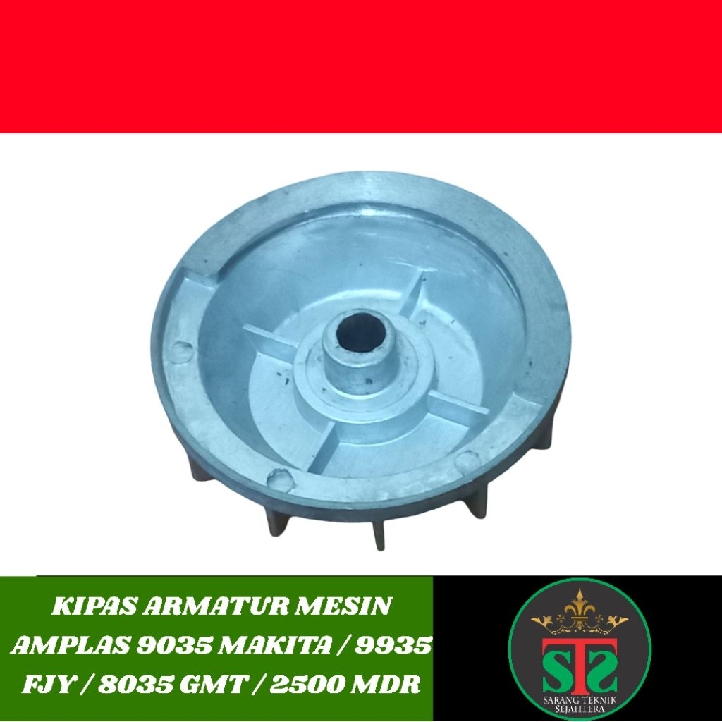Jual Kipas Sander Aluminium type 9035 / M 2500 Kipas Armatur mesin ...