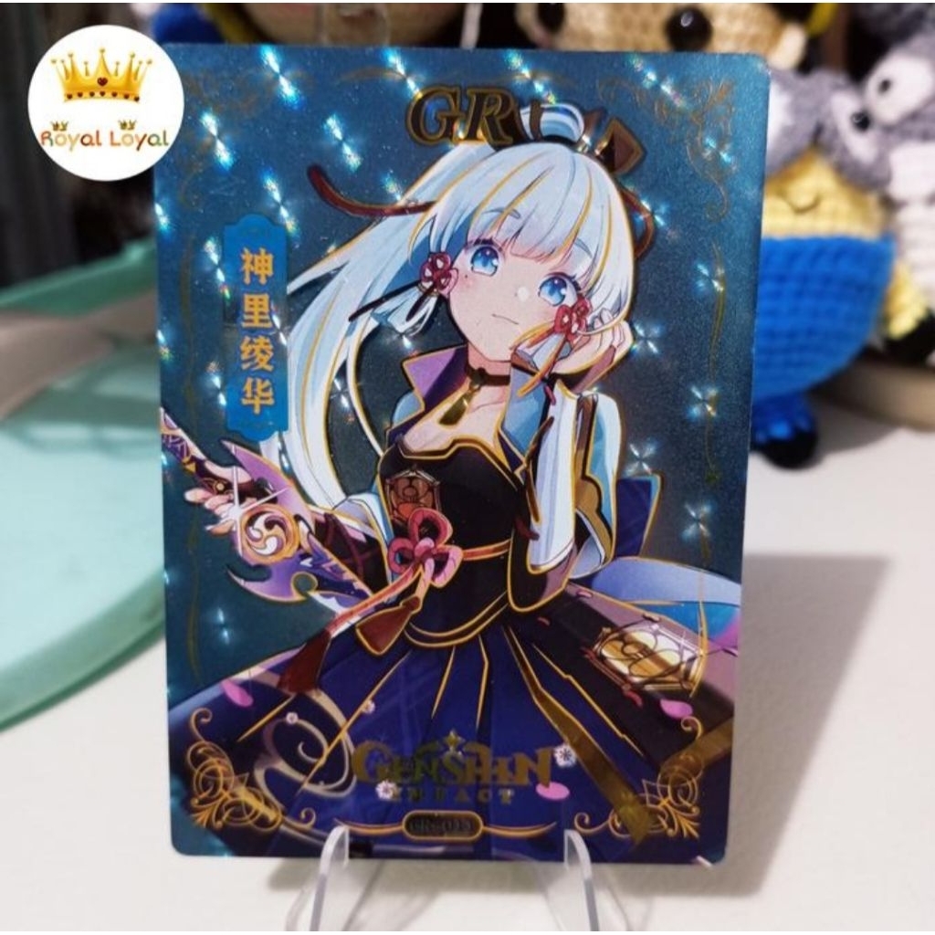 Jual Kamisato Ayaka Kartu Collection CCG Genshin Impact GR Tebal Card - (GR-011) | Shopee Indonesia