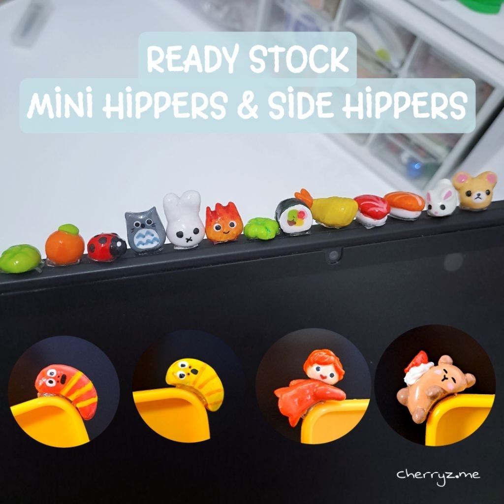 Jual [READY STOCK | OPEN CUSTOM] Mini clay hippers | Side clay hippers ...
