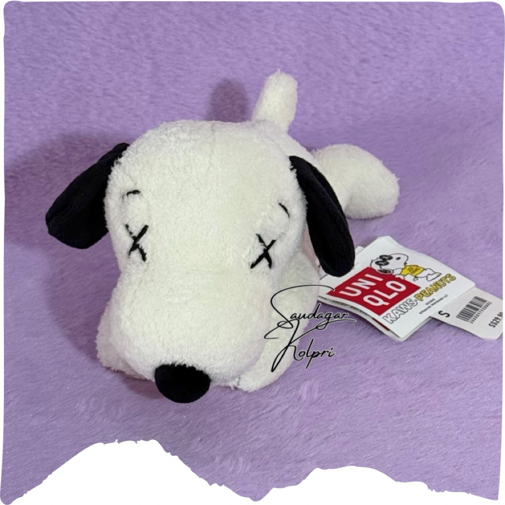 Jual Boneka Snoopy KAWS Uniqlo Peanuts | Shopee Indonesia