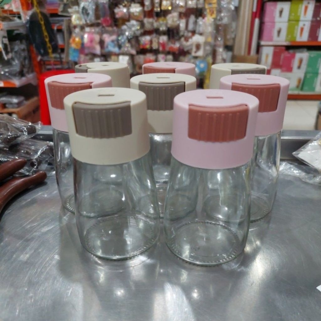Jual Botol Bumbu Plastik Dapur Garam Gula Toples Bumbu Dapur Toples ...