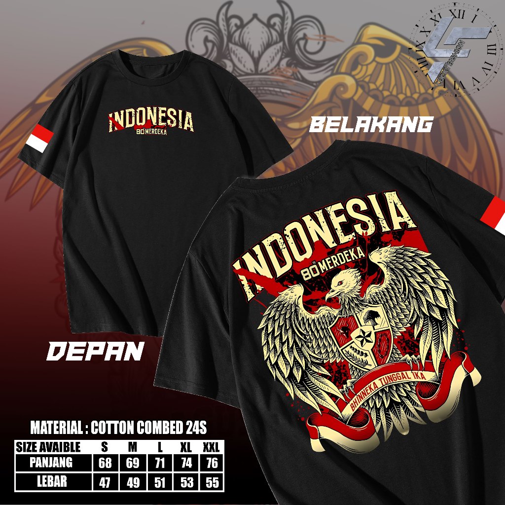 Jual Kaus Kemerdekaan Indonesia Shirt Merah Putih 17 An Laki2 Buju ...
