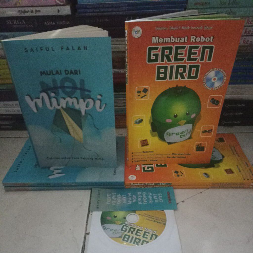 Jual BUKU MOTIVASI PENGEMBANGAN DIRI BACAAN INSPIRASI / 1 PAKET 2 BUKU / MULAI DARI NOL MIMPI ...