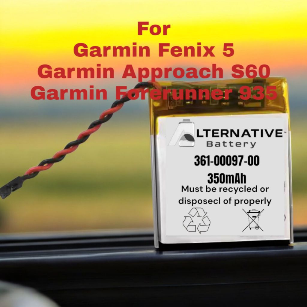 Jual Batre 361-00097-00 For Garmin Fenix 5 Garmin Approach S60 Garmin ...
