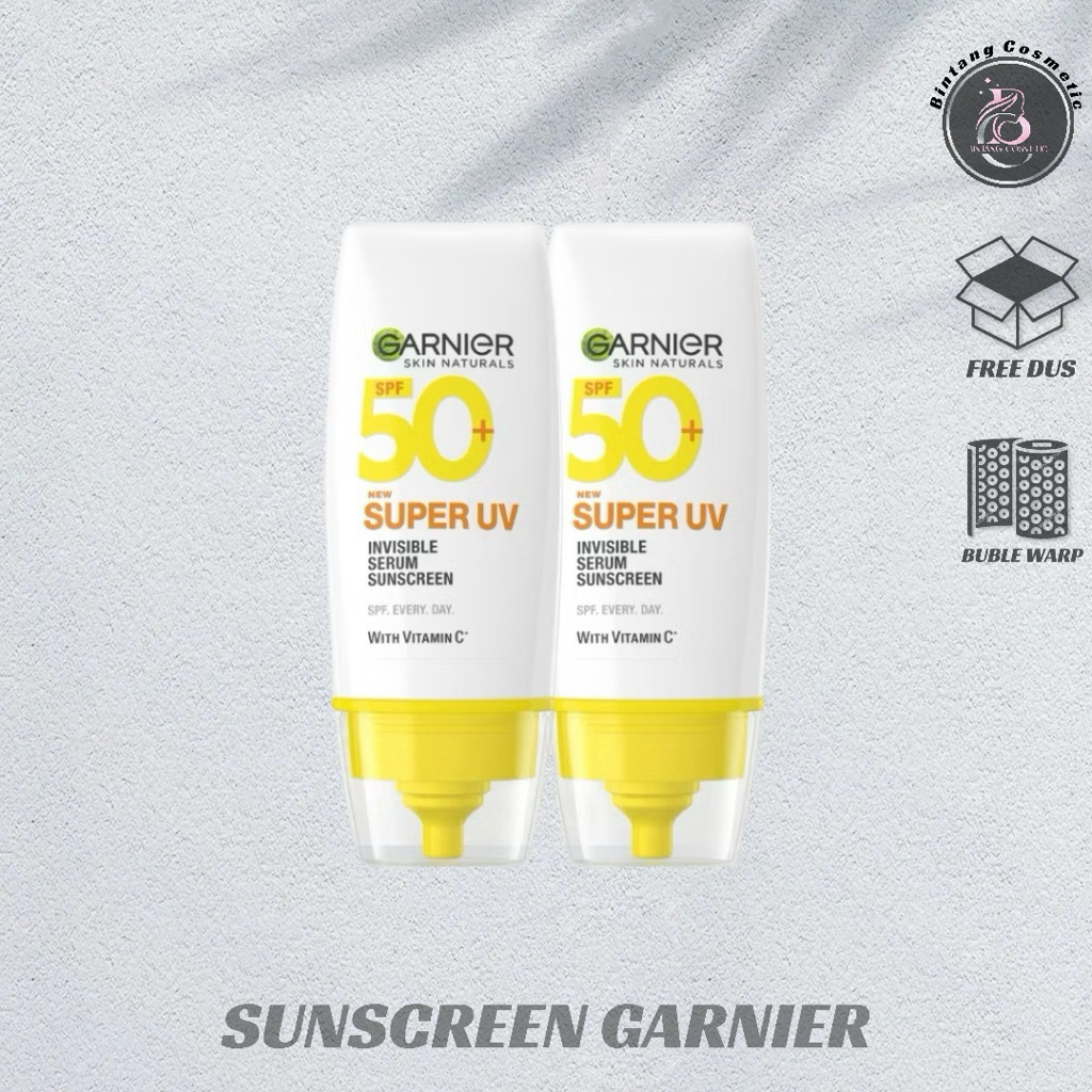 Jual Garnier Super UV Sunscreen Spf 50 PA++++ , Sunscreen Garnier Serum ...