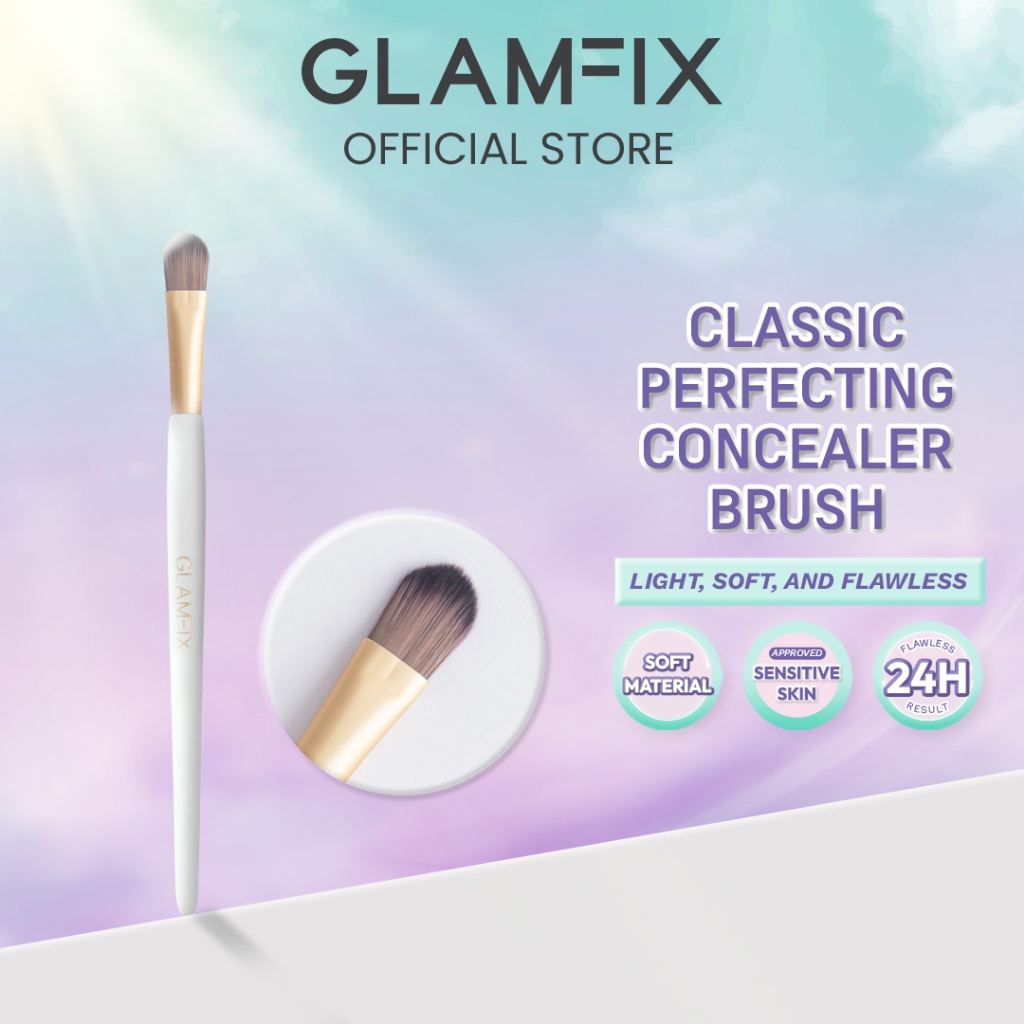 Jual GLAMFIX Classic Perfecting Concealer Brush Make Up Kuas Make Up ...