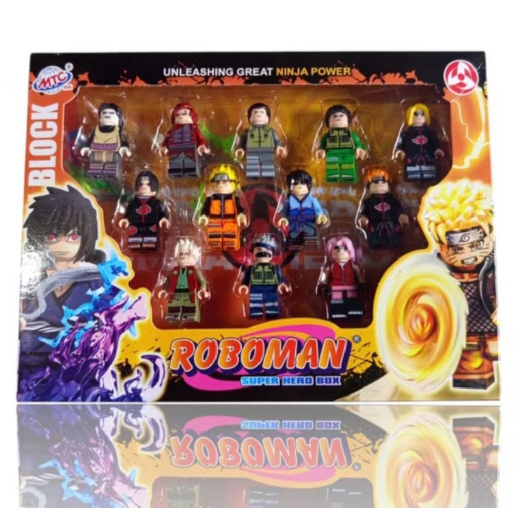 Jual Mainan Anak Bricks Shinobi Naruto Mainan Anak Action Figure ...