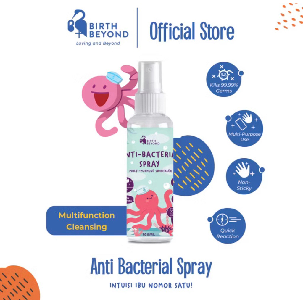 Jual birth beyond anti bacterial spray | Shopee Indonesia