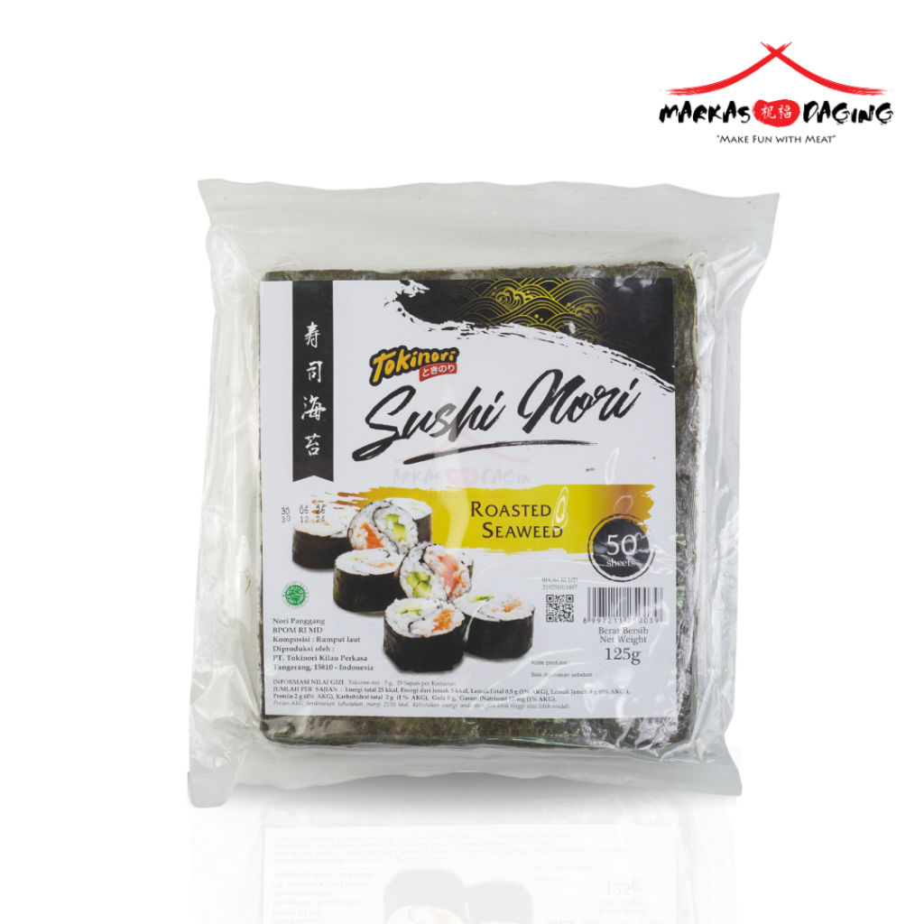 Jual Isi 50 sheetTokinori/Sushi Nori || ROASTED SEAWEED TOKINORI/ SUSHI ...