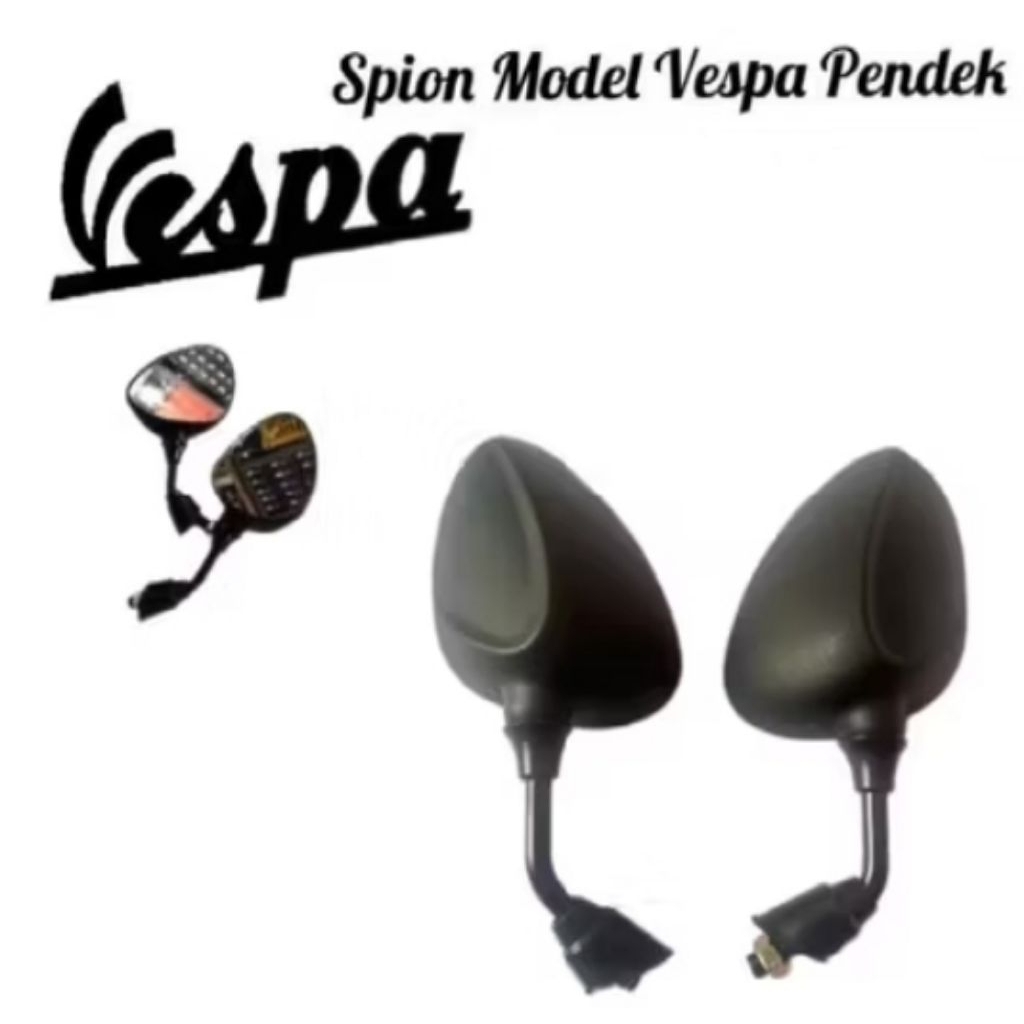 Jual Spion Model Vespa 2024 universal Honda dan Yamaha PNP Beat Vario ...