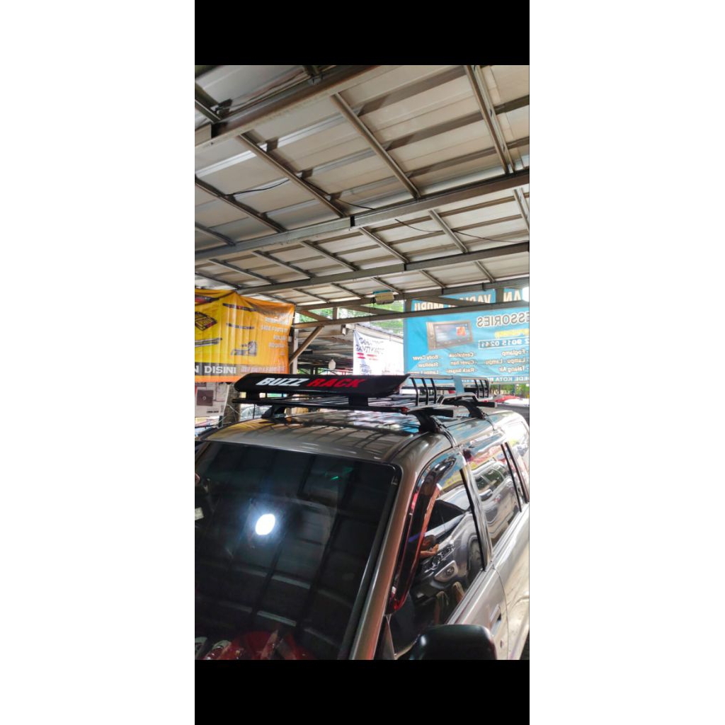 Jual Roof rack bagasi atas mobil model buzz rack ukuran 160x100 model ...