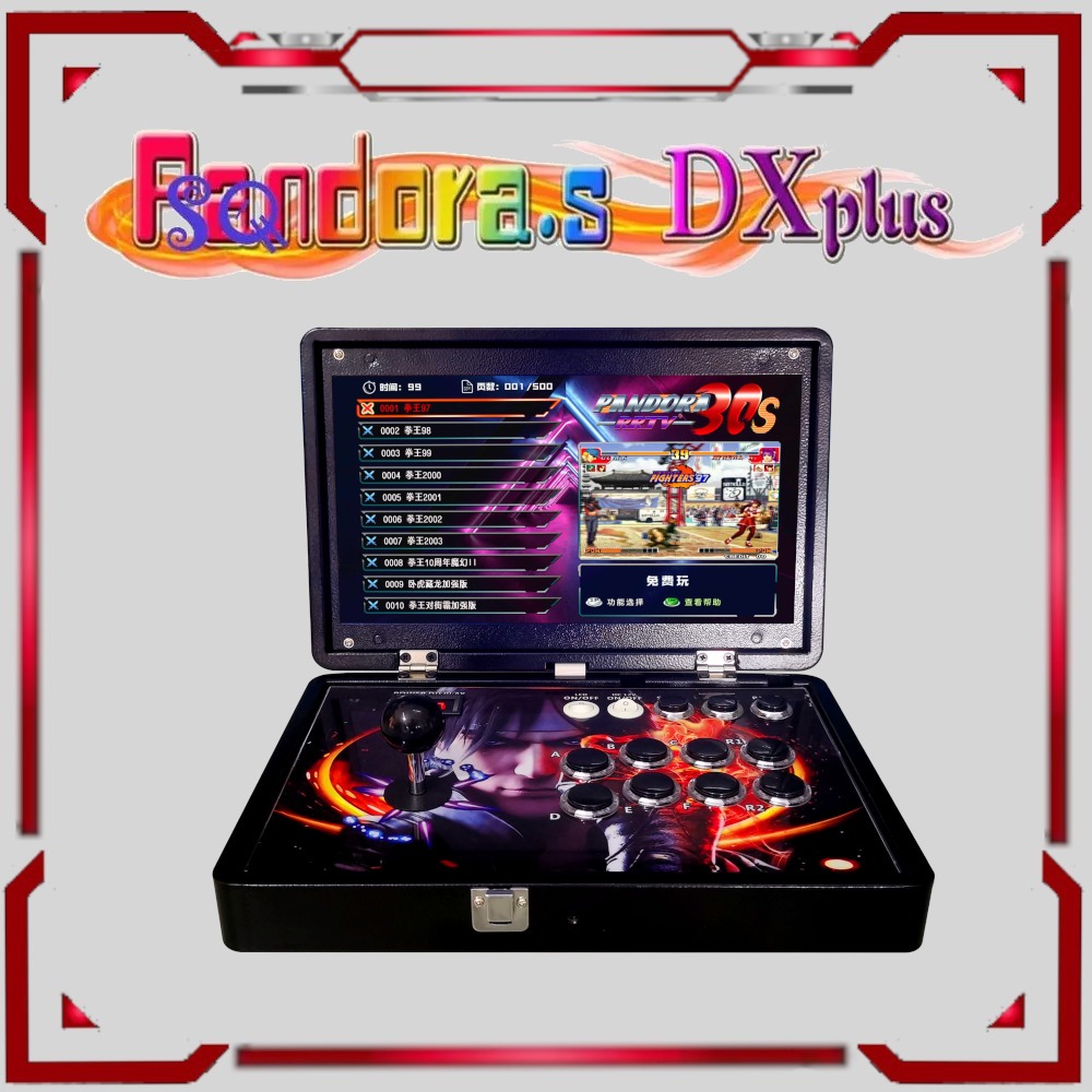 Jual PANDORA DX Plus Retro Game DINGDONG Arcade Games Stick 3D Game Box ...