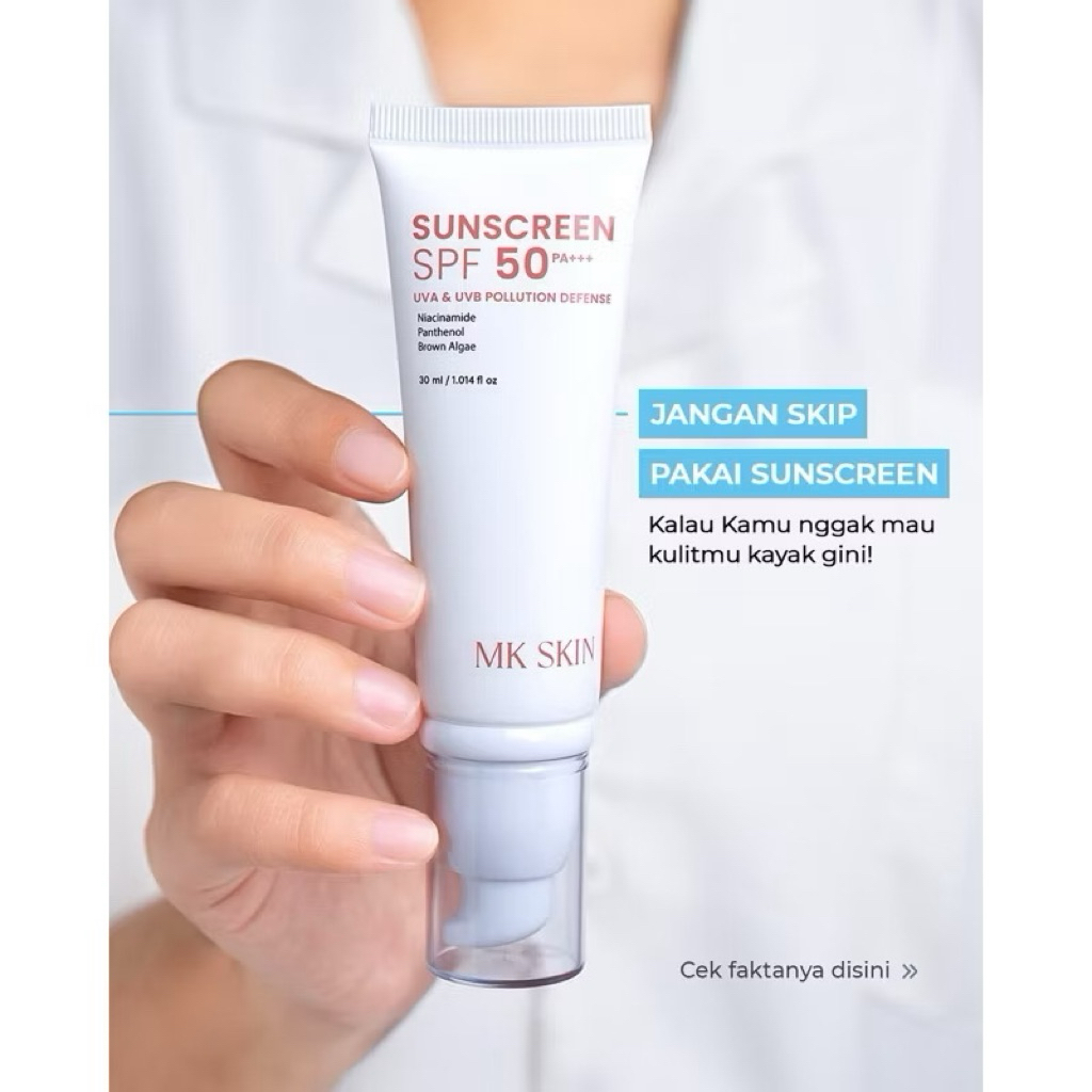 Jual MK SKIN Sunscreen Spf 50PA+++ 30ML | Shopee Indonesia