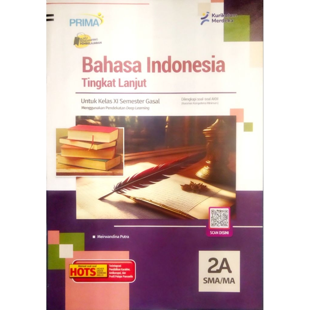 Jual LKS BAHASA INDONESIA Tingkat lanjut SMA/MA KELAS 11 SEMESTER 1 l kurikulum merdeka l deep ...