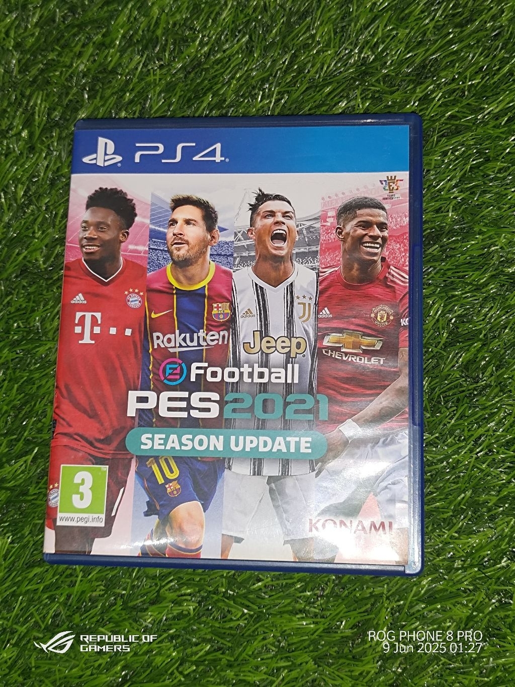 Jual Kaset Efootball PES 2021 2020 Season Update Blu-Ray Disc PS4 PS5 ...