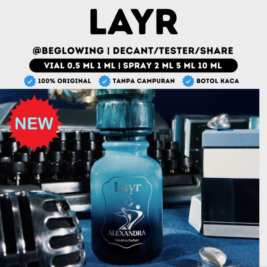 Jual Decant - Layr Alexandra Rose D'Amour High Tide Low Tide Empty Room ...