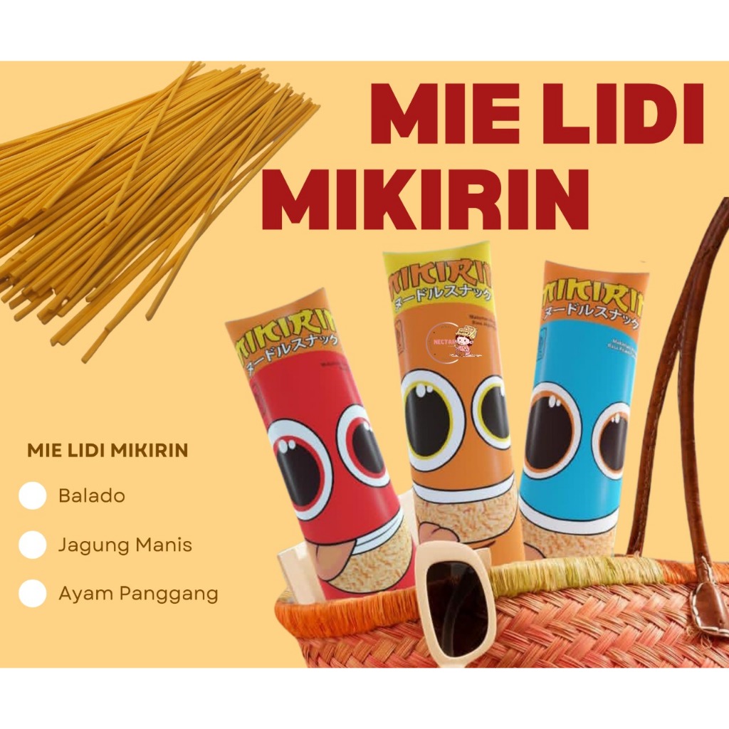 Jual Mie Lidi MIKIRIN (1pack/20pcs) | Shopee Indonesia