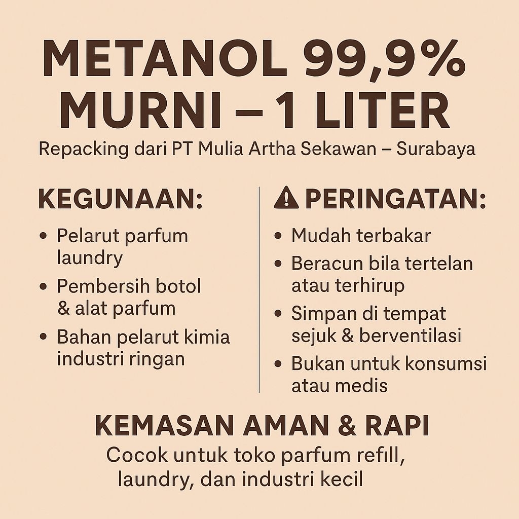 Jual Methanol laundry / Methanol pencuci botol parfum | Shopee Indonesia