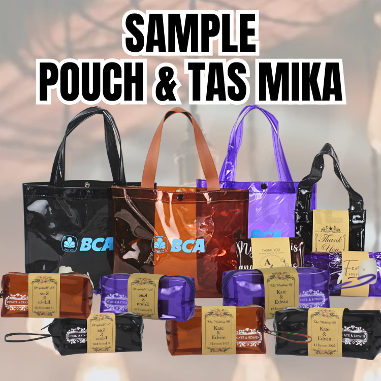 Jual SAMPLE POUCH MIKA DAN TAS MIKA | Shopee Indonesia