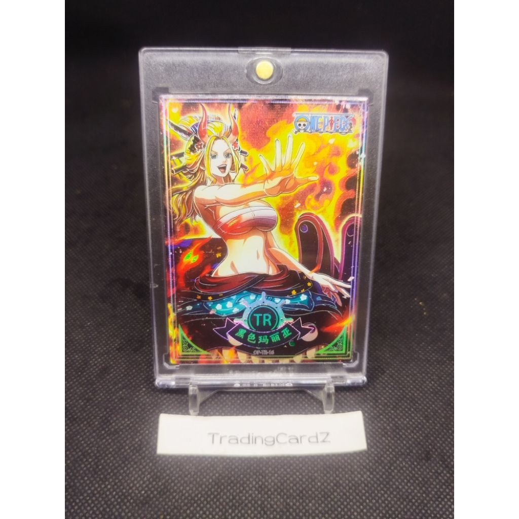 Jual Trading Card Fan's made One Piece TR Black Maria #OP-TR-16 (Kartu ...