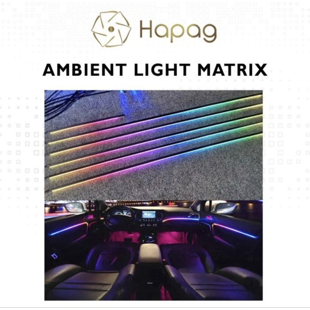 Jual Lampu LED Ambient Light RGB Matrix APP Controller Ios Android ...