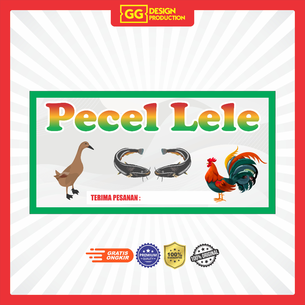 Jual cetak iklan spanduk banner mmt baliho pecel lele | Shopee Indonesia