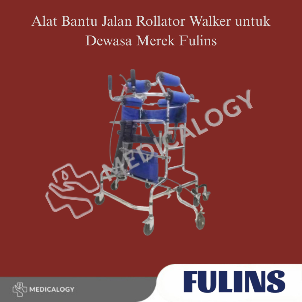 Jual Alat Bantu Jalan Rollator Walker untuk Dewasa Merek Fulins ...