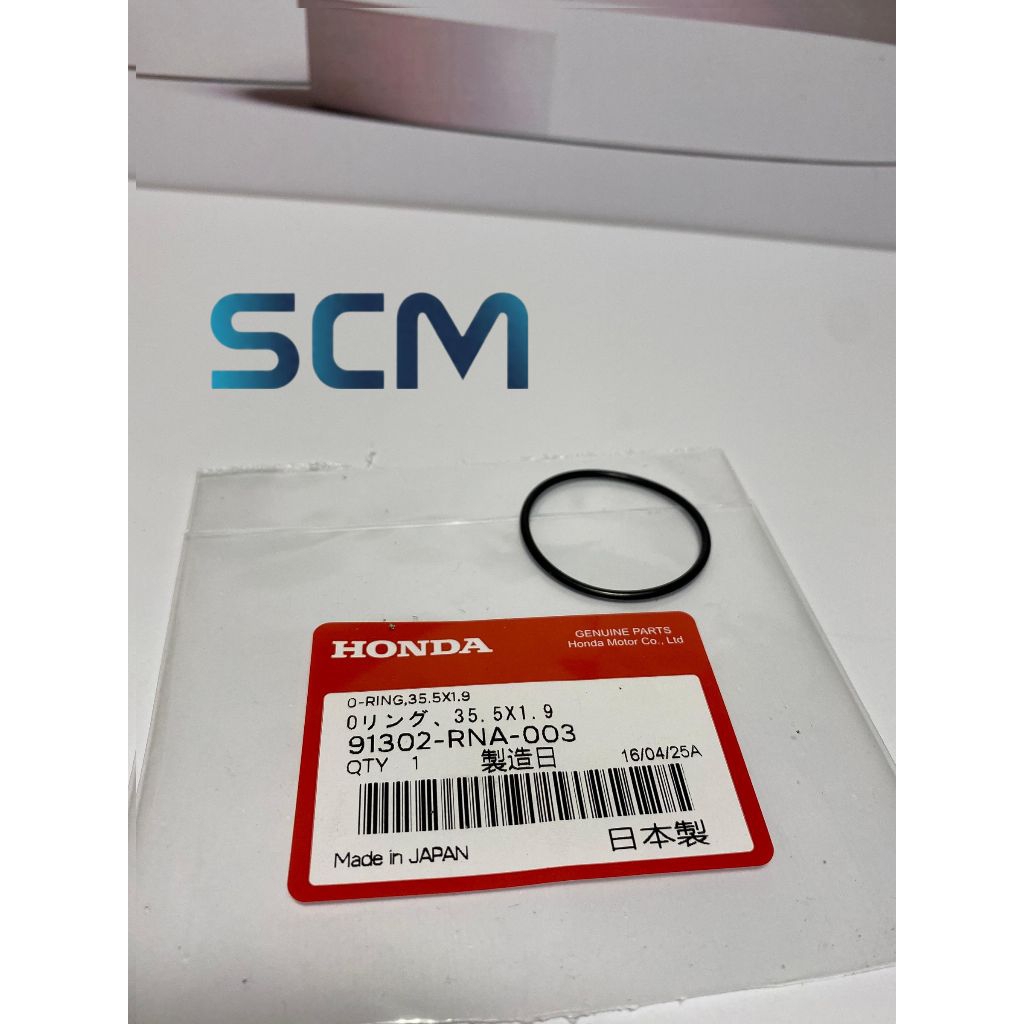 Jual O-Ring 35.5x1.9 Seal Konverter Matic Honda – Original 91302-RNA ...