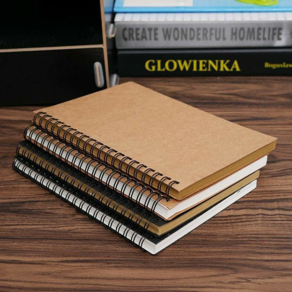 Jual Buku Sketsa A5 sampul bewarna Sketchbook Brown Paper sketchbook ...