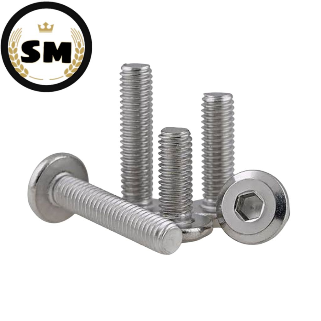 Jual Baut L Kepala Rata Stainless M8x25 anti karat | Shopee Indonesia