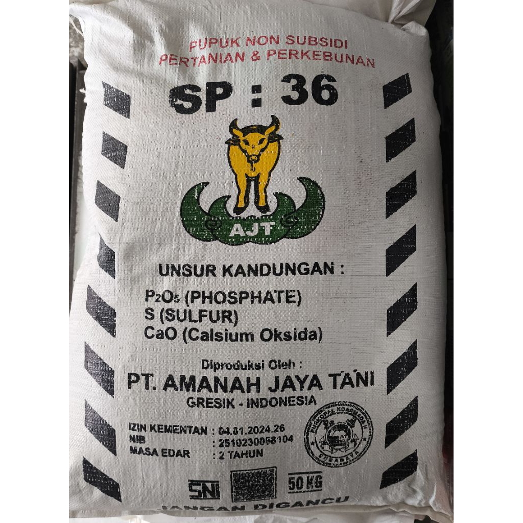 Jual Pupuk SP- 36 penyubur dan pembenah tanah per 1 kg | Shopee Indonesia